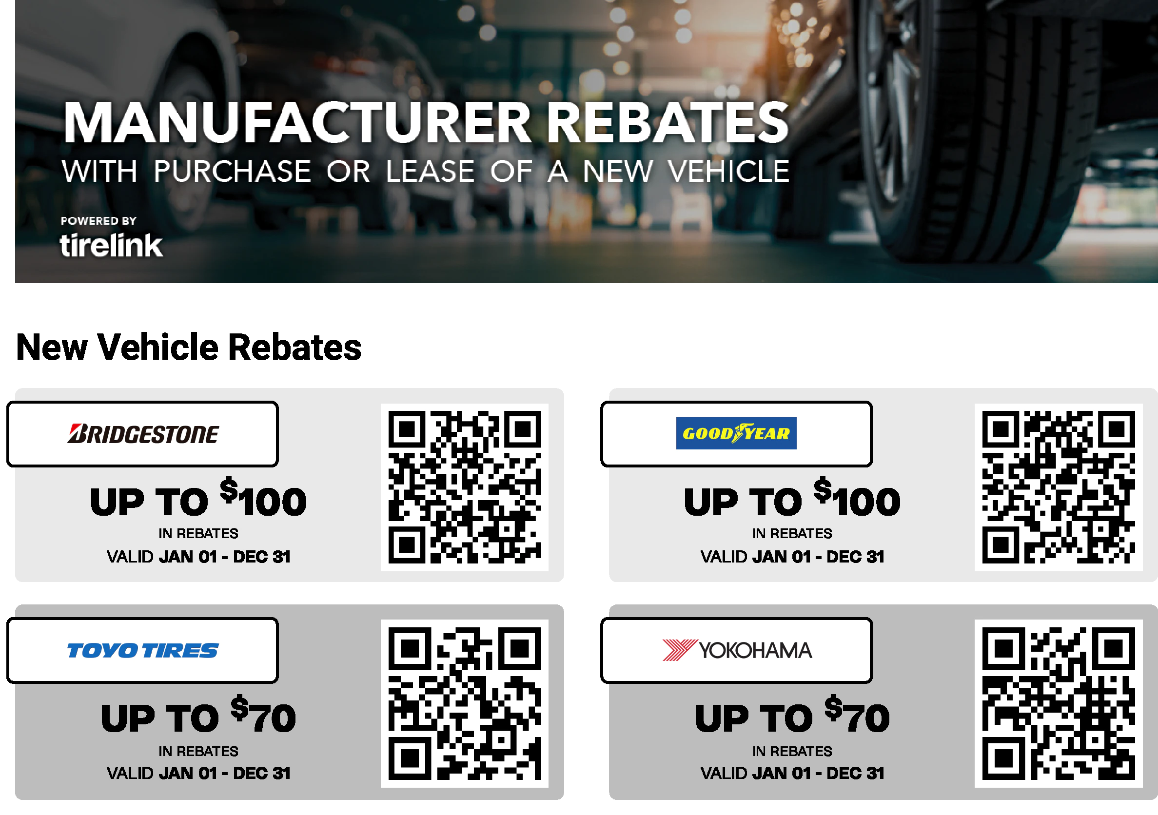 Spring 2025 Manufacturer Rebates - Heffner Toyota